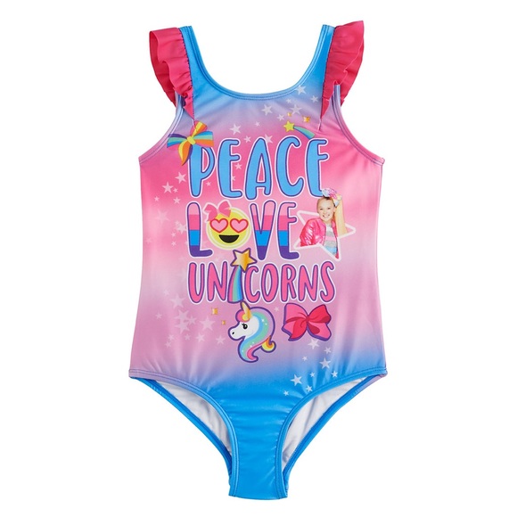 JoJo Siwa | Swim | Jojo Siwa Girls Unicorn Piece Swimsuit | Poshmark